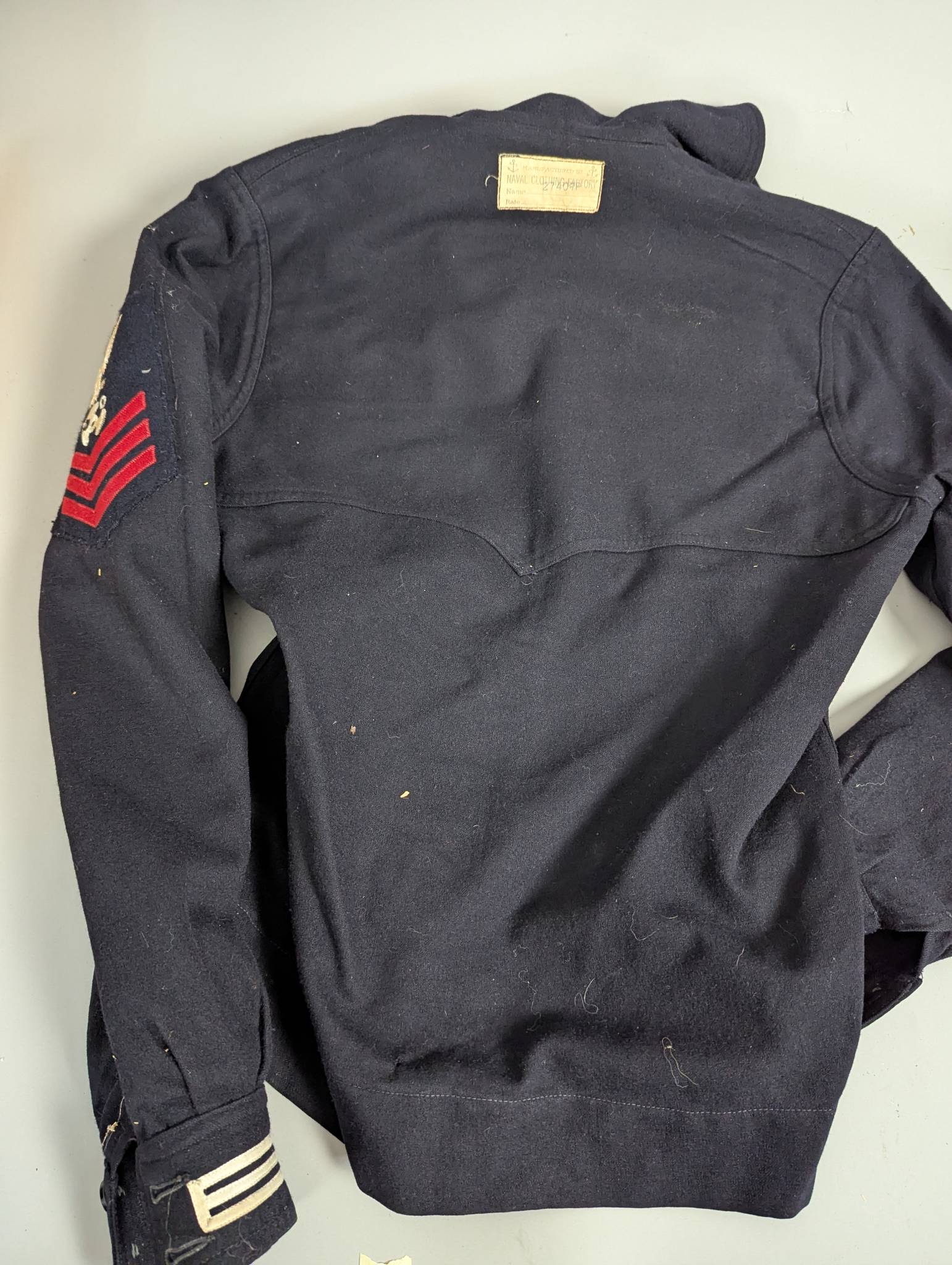 World War 2 US Navy Uniform Tops with Rank Insignias - Product Details ...